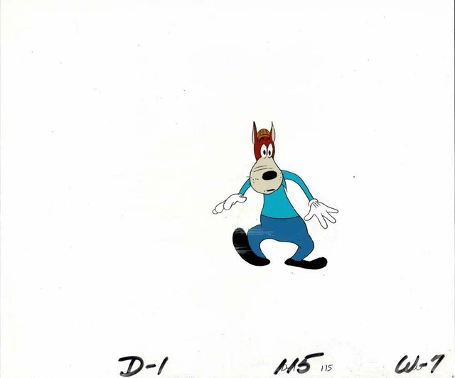 DROOPY TOM UND Jerry Slick Wolf Produktion Animation Cel Film 1980-82 7 ...