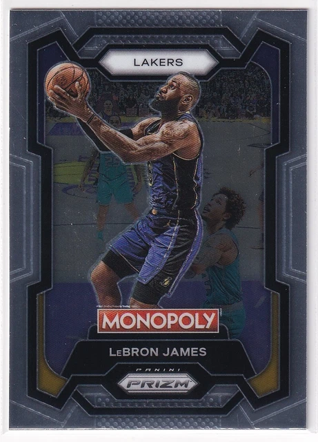 LEBRON JAMES 2023/24 Panini Prizm Monopoly Basketball Card #40 Mint ...