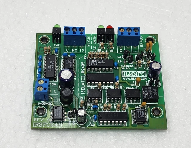 RE SMITH IRSFC24H Rev-A RS232 RS485 Convertidor Tabla ILMMPS RES ...