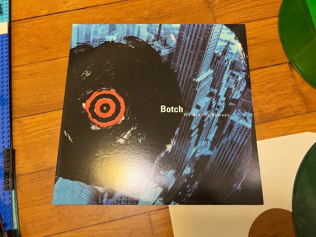 BOTCH -WE ARE the romans RARE 1ST PRESS DLP 2000 CLEAR OLIVE GREEN LIM ...