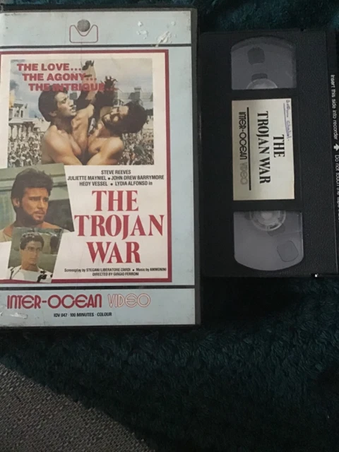 THE TROJAN WAR vhs Inter ocean big box pre-cert Steve reeves. £18.99 ...