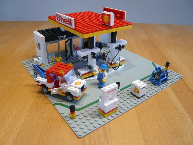 LEGO CITY SHELL Tankstelle 6378 komplett EUR 82,50 - PicClick DE