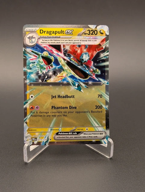 POKÉMON TCG DRAGAPULT ex 073/131 SV: Prismatic Evolutions Double Rare £ ...