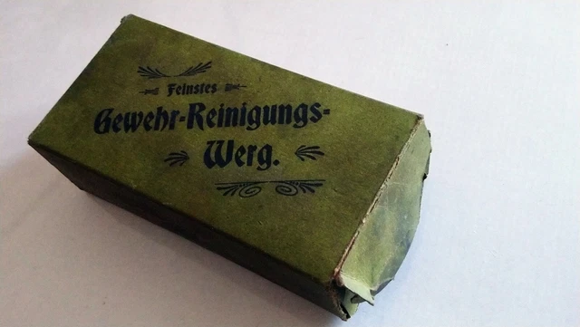 ANTIK FEINSTES GEWEHR Reinigungs Werg komplett Jagd Jäger gun Technik ...