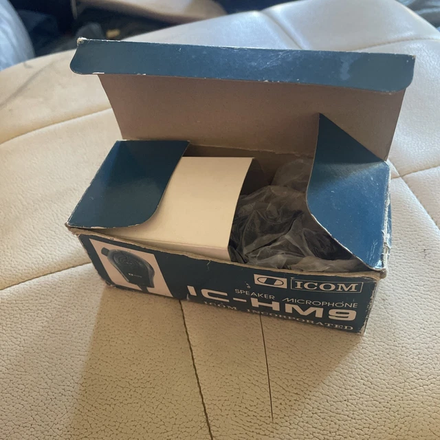 ICOM IC-HM9 SPEAKER Microphone for Handhelds VTG $70.00 - PicClick AU