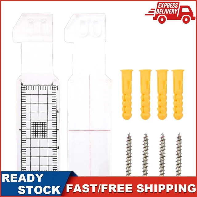 MONITORING SCALE CRACK Monitor Plastic Easy-to-Read Measurement Grid £5 ...