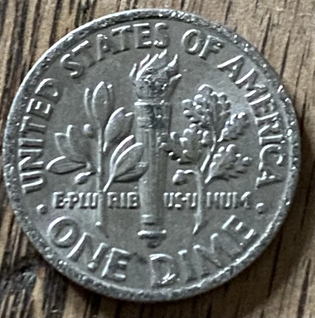 1994-P 10C ROOSEVELT Dime Struck Off Center £29.69 - PicClick UK