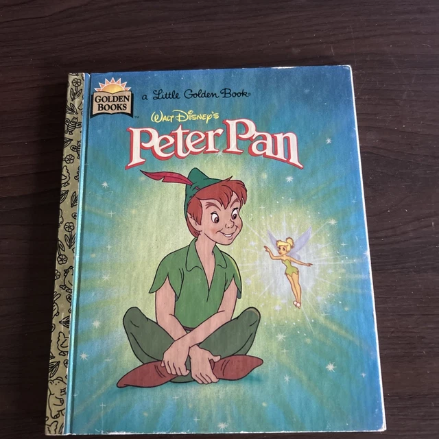 WALT DISNEY'S PETER Pan a Little Golden Book PETER PAN 00104 £3.70 ...