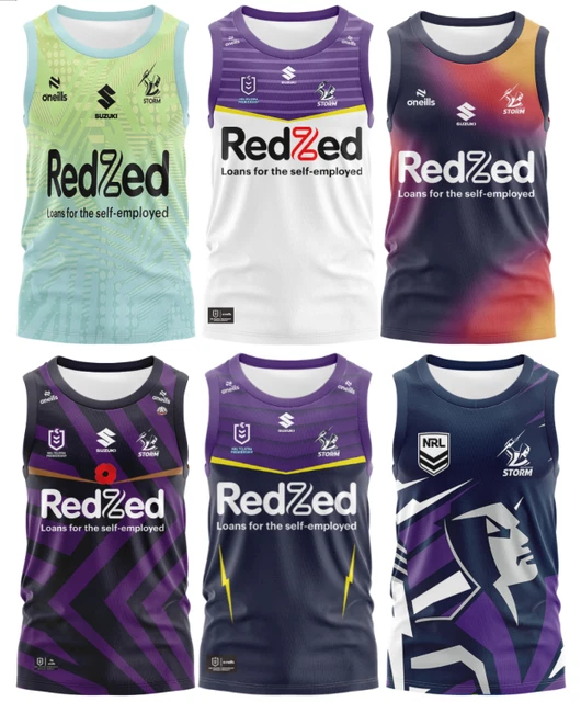 MEN'S SINGLET JERSEY MELBOURNE STORM VEST NRL S-5XL RUGBY £16.31 ...