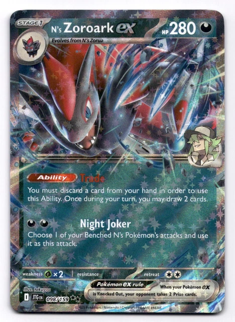 N'S ZOROARK EX - SV09: Journey Together - Pokemon NM 098/159 £2.68 ...