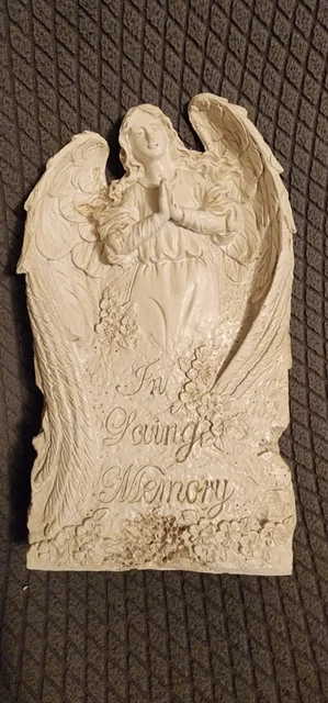 IN LOVING MEMORY Angel Resin Statue $20.00 - PicClick