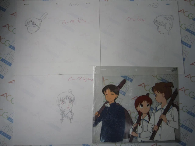 HIME-CHAN'S RIBBON ICHIGO Manami Daichi Anime Original Production Cel ...