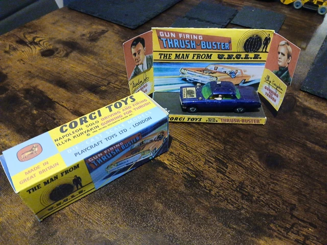 CORGI TOYS #497 Man From Uncle Thrush Buster £29.99 - PicClick UK