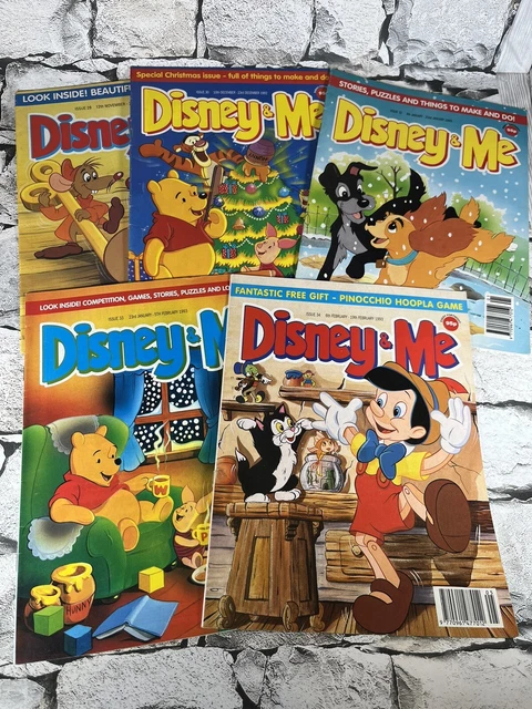 DISNEY AND ME magazine issue 28 30 32 33 34 Vintage 1994 £12.99 ...