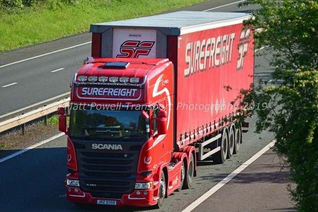 TRUCK PHOTO 12X8 - Scania R450 - Surefreight - JXZ 9359 £10.00 ...