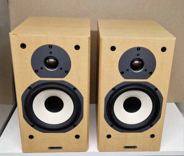TANNOY MX2 BOOKSHELF Speakers + cables £99.50 - PicClick UK