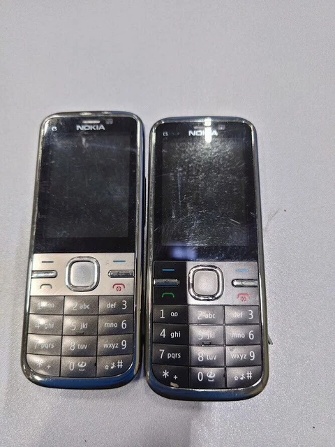 LOT DE 2 téléphones portables Nokia C5-00.2 d'occasion fonctionnant EUR 30,00 - PicClick FR