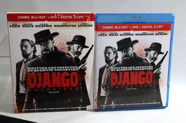 DJANGO UNCHAINED (BLU-RAY/DVD, 2013, 2-Disc Set, Canadian) Leonardo ...
