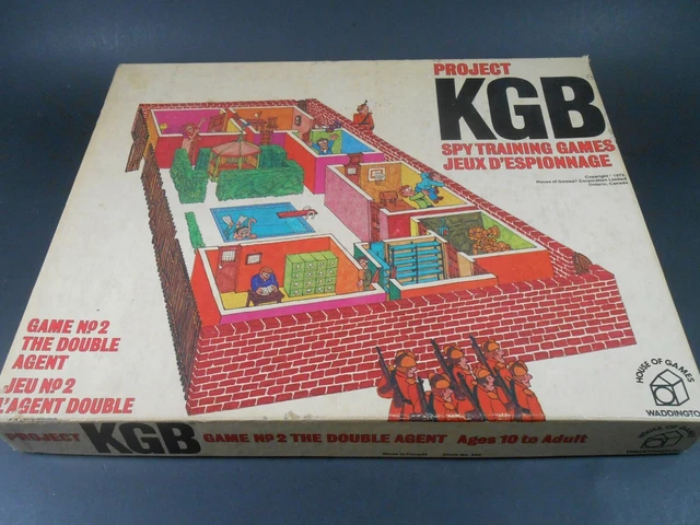 PROJECT KGB SPY Training Game 1973 Complete Vintage $29.99 - PicClick CA