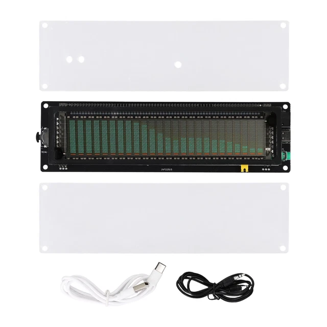 VFD DISPLAY AUDIO Spectrum Analyzer VU Meter for Enhanced Visual ...
