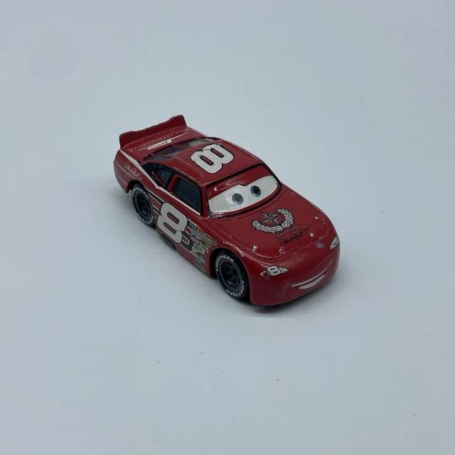 DISNEY PIXAR CARS Dale Earnhardt Jr #8 Race Car Good Condition $29.95 ...