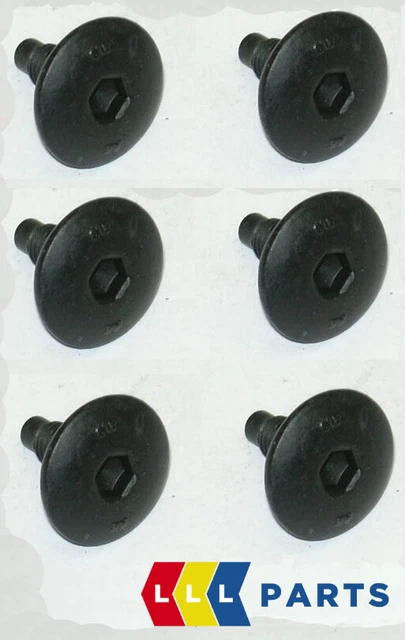 NEUF VÉRITABLE VW Transporter T5 T6 Boulons Hexagonaux De Toit 6 Pièces ...