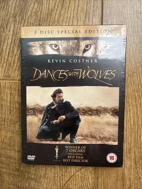 DANCES WITH WOLVES 3 Disc Special Edition DVD Kevin Costner Film Movie ...