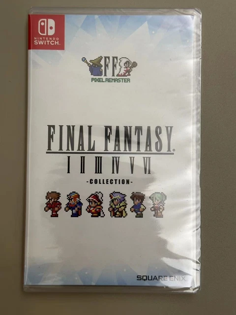 FINAL FANTASY I-VI Collection Pixel Remaster Nintendo Switch neuf ...