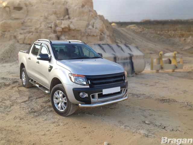 SPOILER BARRE POUR ford ranger 2012 - 2016 Inox Acier Avant Menton ...