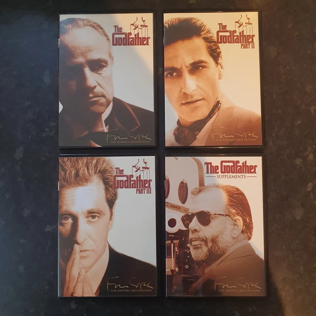 THE GODFATHER COPPOLA Restoration DVD Box Set 5 Disc Collection. £5.45 ...