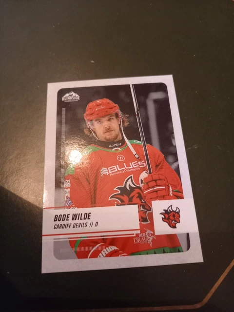 CARTA CARDIFF DEVILS 2023 - 2024, carta base Bode Wilde 4 EUR 1,75 ...