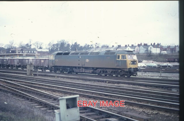 ORIGINAL 35MM SLIDE CLASS 47 LOCO NO 47128 AT BASINGSTOKE 3/78 £4.00 ...