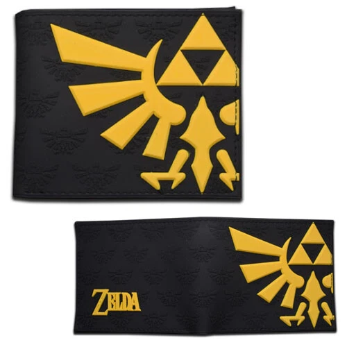 NEW ROYAL CREST LEGEND OF ZELDA BiFold Flat Wallet Credit Card Billfold ...
