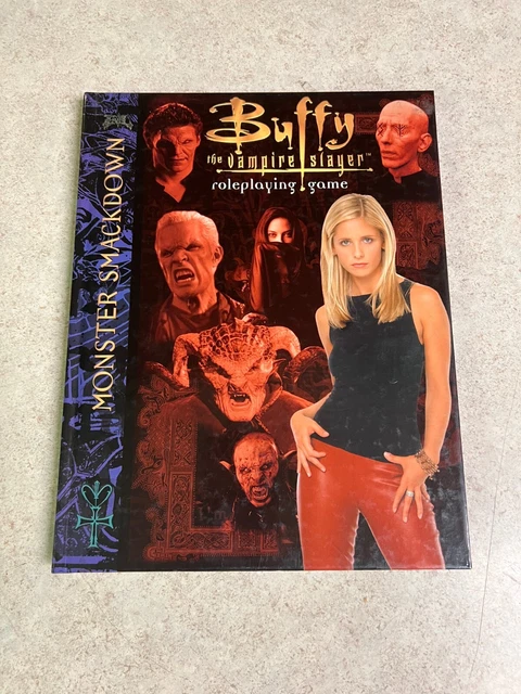 BUFFY THE VAMPIRE Slayer Monster Smackdown RPG Role Playing Game $10.51 ...