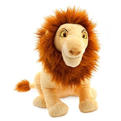DISNEY LION KING Adult Simba Plush Soft Stuffed Toy Large 45 cm tall ...