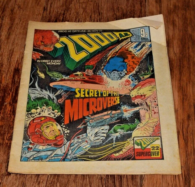 2000AD PROG 40 2000 AD issue 40 Judge Dredd comic £14.99 - PicClick UK