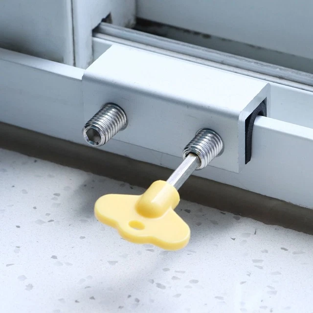WINDOWS WINDOW LOCKS Window Clamps Sliding Door Lock Slide Window Latch ...