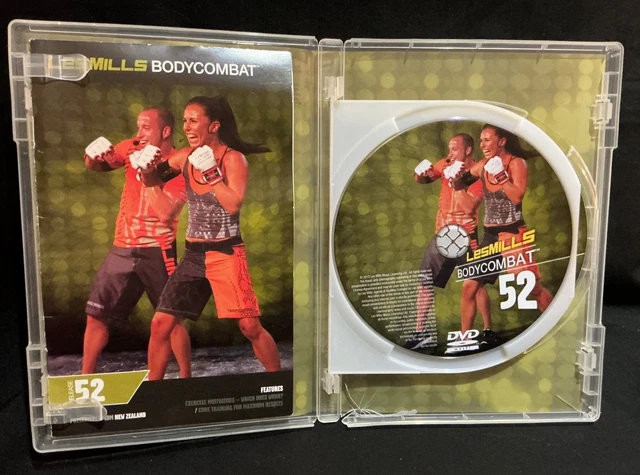 LES MILLS BODY COMBAT 52 DVD and CD and CHOREOGRAPHY NOTES £21.50 ...