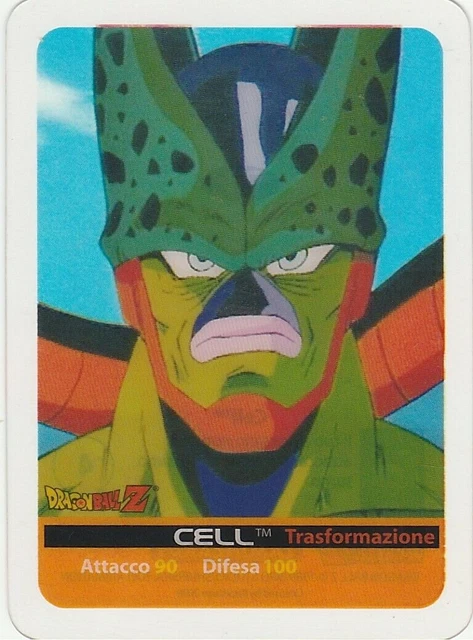 CARTES STRATIFIÉES DRAGON Ball Z Edibas série X-Metal CELL N 71 EUR 1 ...