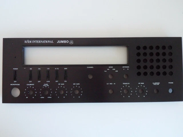 HAM INTERNATIONAL JUMBO (Cb Front Panel Only)...........Radio-Spares ...