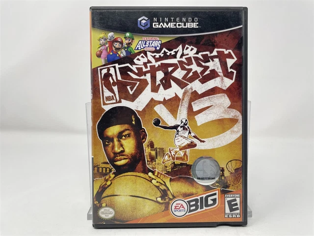 NBA STREET V3 Volume 3 - Nintendo Gamecube GC -Box & Manual Only - NO ...