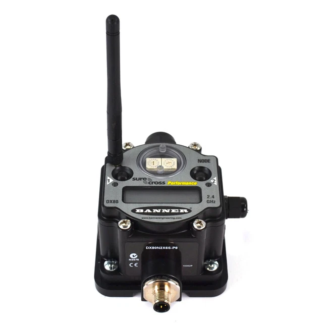 BANNER DX80N2X6S-P8 DX80 Sure Cross Performance Series Wireless Gateway ...