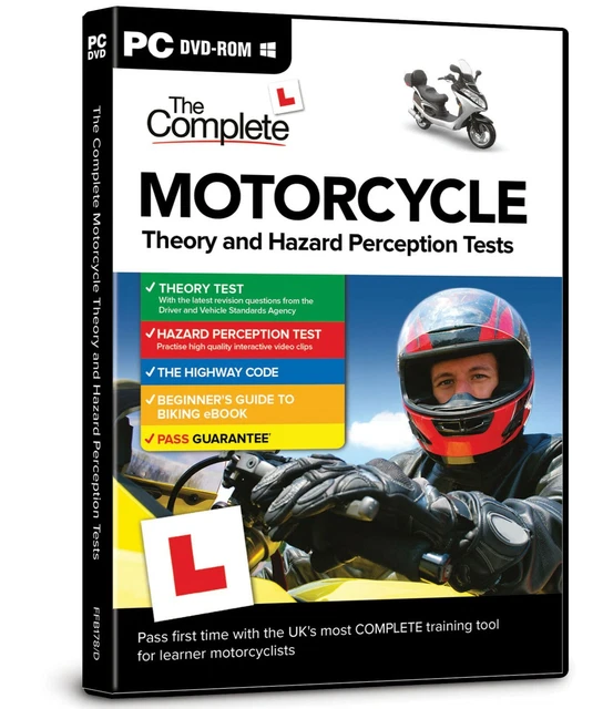 THE COMPLETE MOTORCYCLE Theory and Hazard Perception Driving Tests 2023 ...