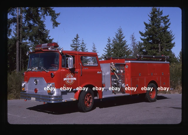 GRAHAM WA 1973 Mack CF pumper Fire Apparatus Slide £4.44 - PicClick UK