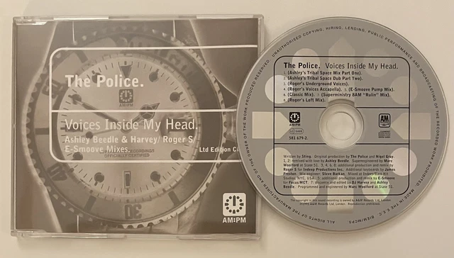 THE POLICE VOICES Inside My Head Remixes Royaume-Uni 8 pistes édition ...