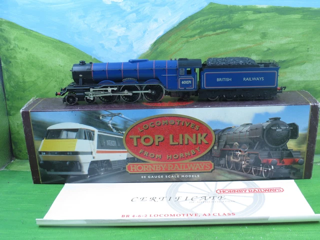 HORNBY R140 LIMITED Edition 4-6-2 Class A3 loco Tranquil 60071 BR Blue ...