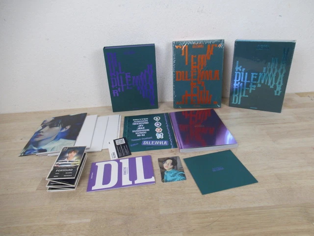 ENHYPEN DIMENSION CD Box Sets: SCYLLA, ODYSSEUS & CHARYBDIS...3 Box ...