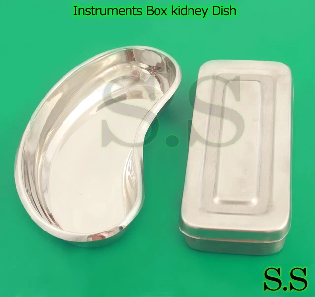 INSTRUMENTS BOX kidney Dish 8" SURGICAL ENT INSTRUMENTS $34.99 - PicClick