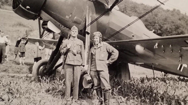 DEUTSCHE SOLDATEN LUFTWAFFE Flugzeug - 1930/40er Jahre - Stade / 14x ...