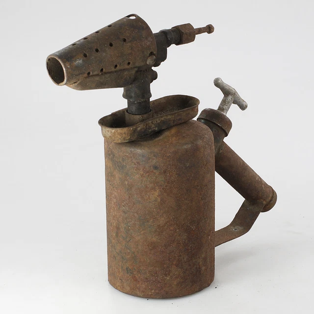 OLD RARE ANTIQUE Blowtorch Blow Torch Lamp - WW2 German Wehrmacht EUR ...